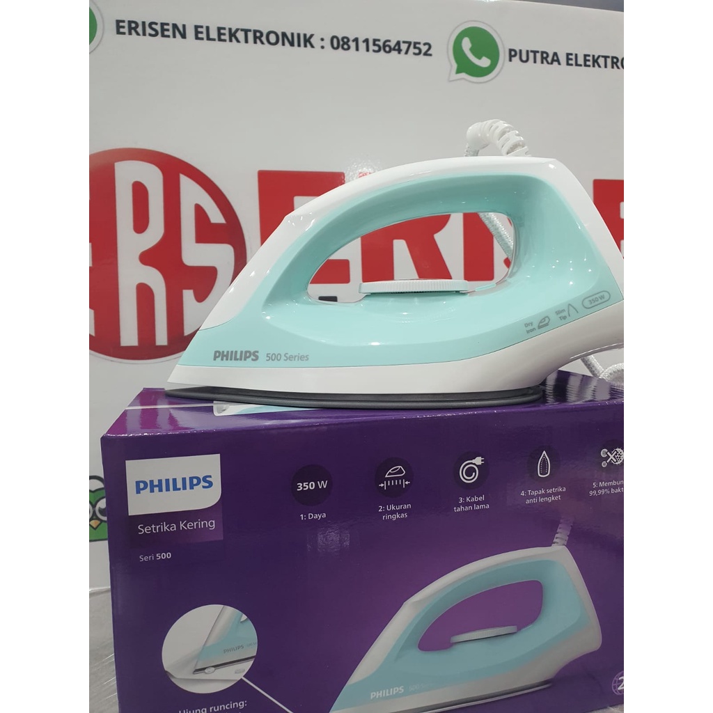 Philips IRON LOW WATT DST-0510 / DST0510 | Shopee Malaysia
