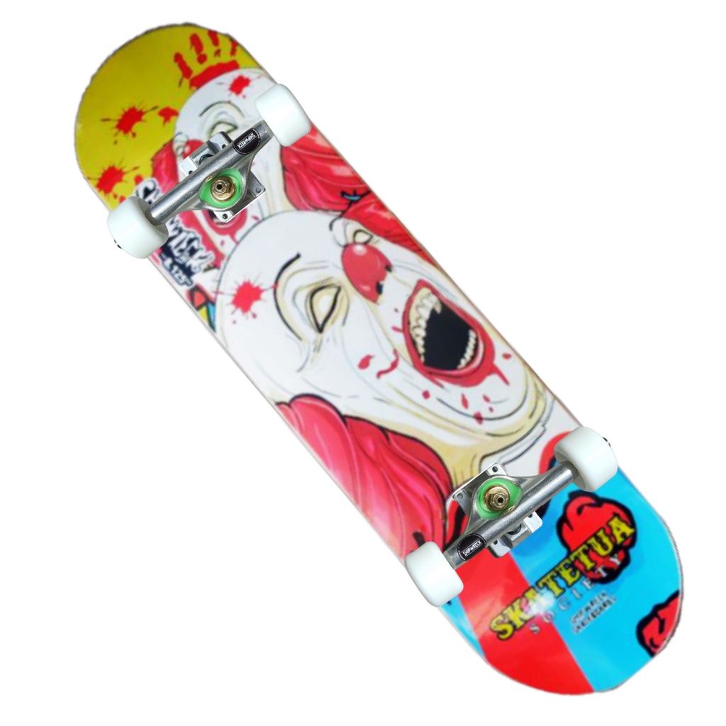 MALAYSIA BRAND Shipwreck Skateboards Clown Skate Tua Complete Set ...