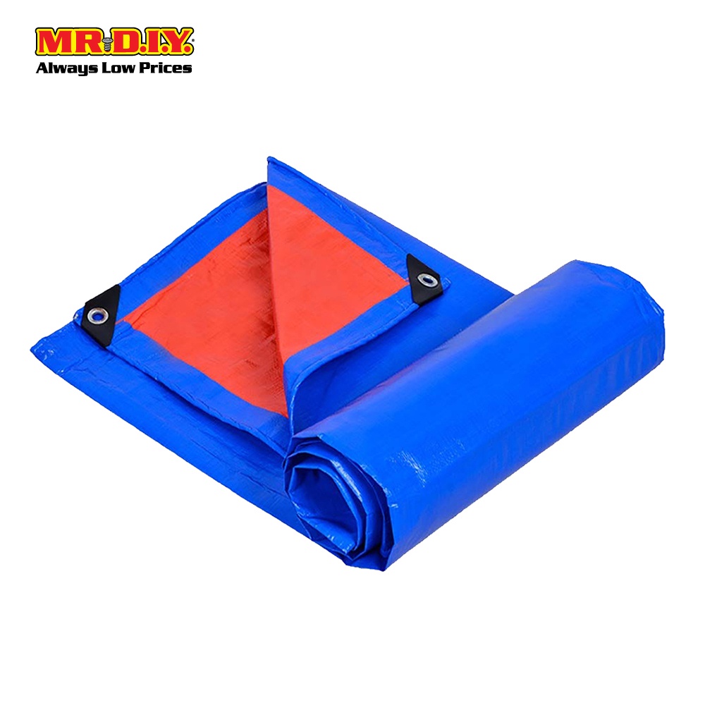 MR.DIY Waterproof Tarpaulin Canvas Sheet Cover (6 x 9ft) | Shopee Malaysia