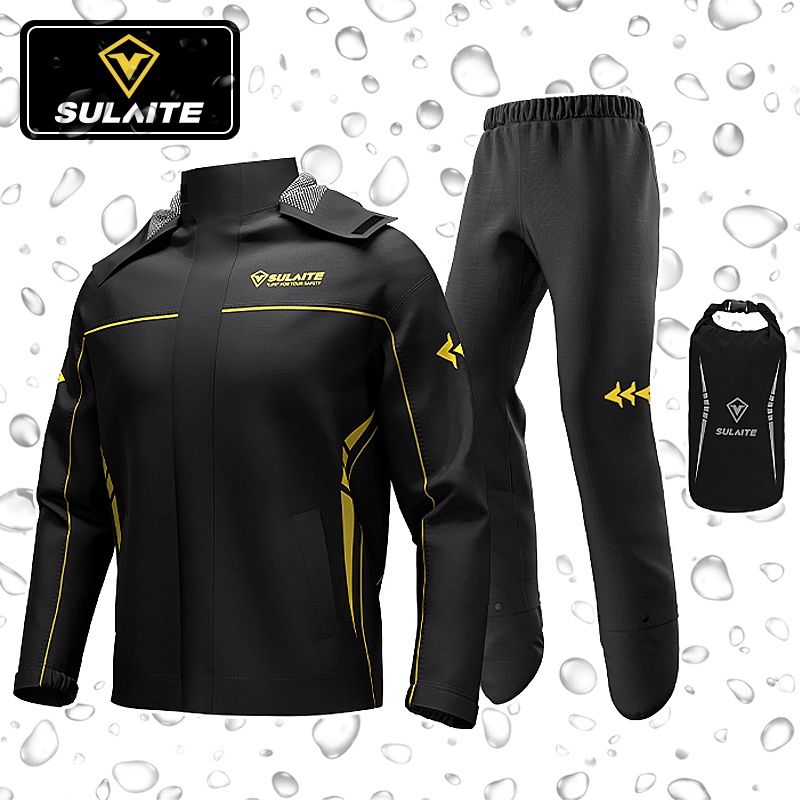 Ready Stock 🔥 SULAITE Premium Raincoat Rain Coat Rainsuit Motorcycle ...