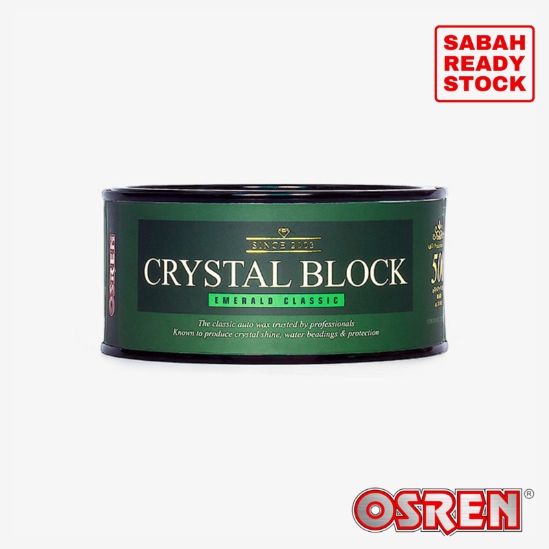 OSREN Crystal Block Emerald Classic (220g) | Shopee Malaysia