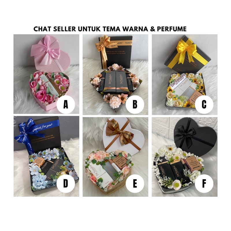 SET HANTARAN PERFUME DEXANDRA - SUPRISE BOX FOR BIRTHDAY HADIAH HARI ...