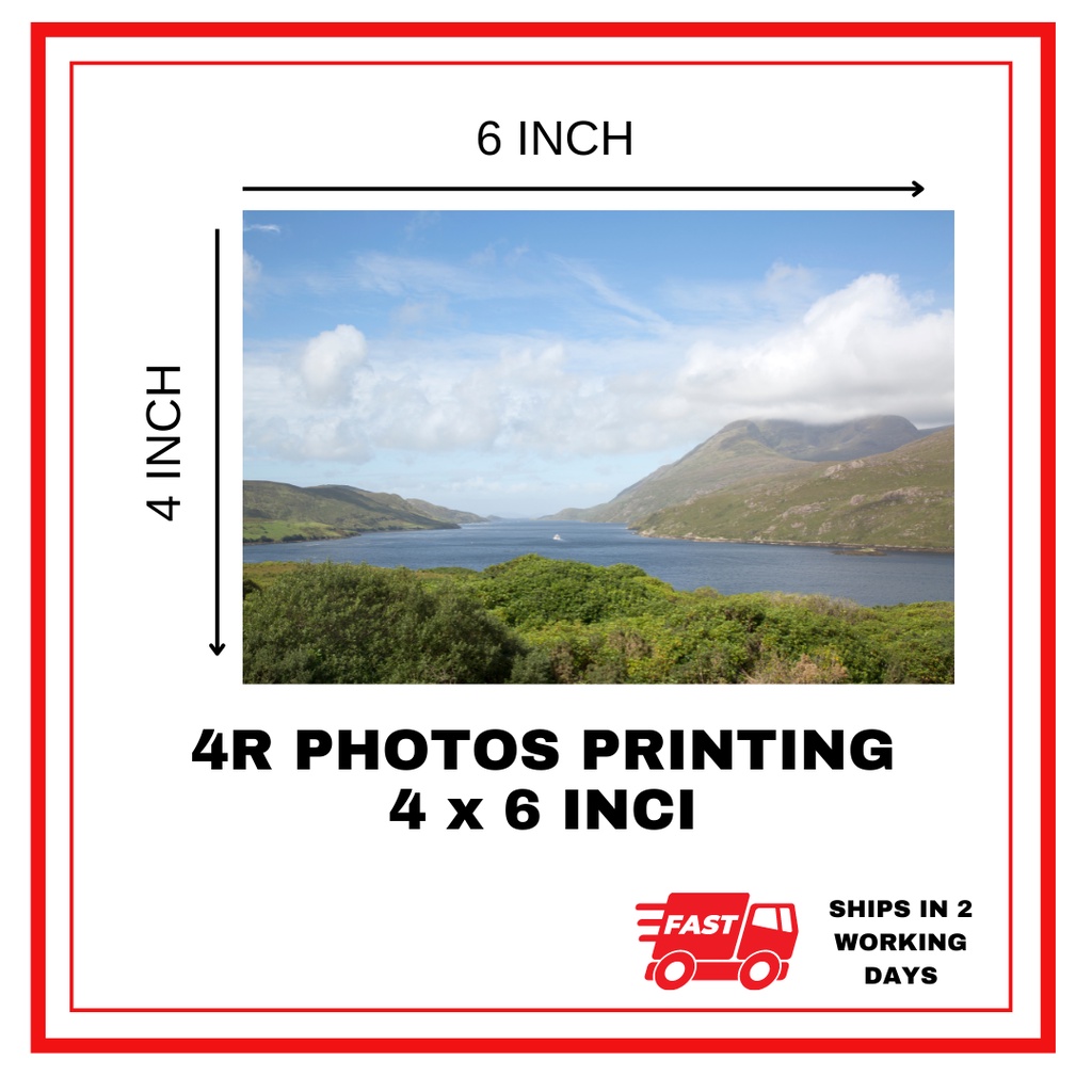 4R Print photo printing Service Kedai Servis Cuci Gambar Nikah Picture ...