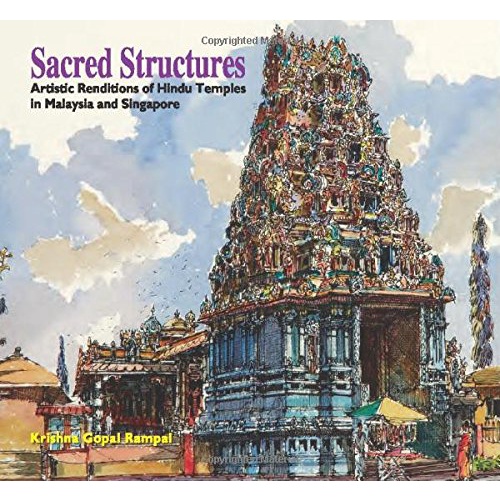 Sacred Structures Artistic Renditions Of Hindu Temples In Malaysia And Singapore Hc Shopee