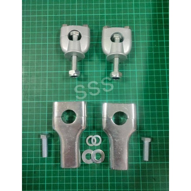 HANDLE BAR BRACKET MOTOCROSS MODIFY TAPAK HANDLE MOTOR CROSS SCRAMBLER ...