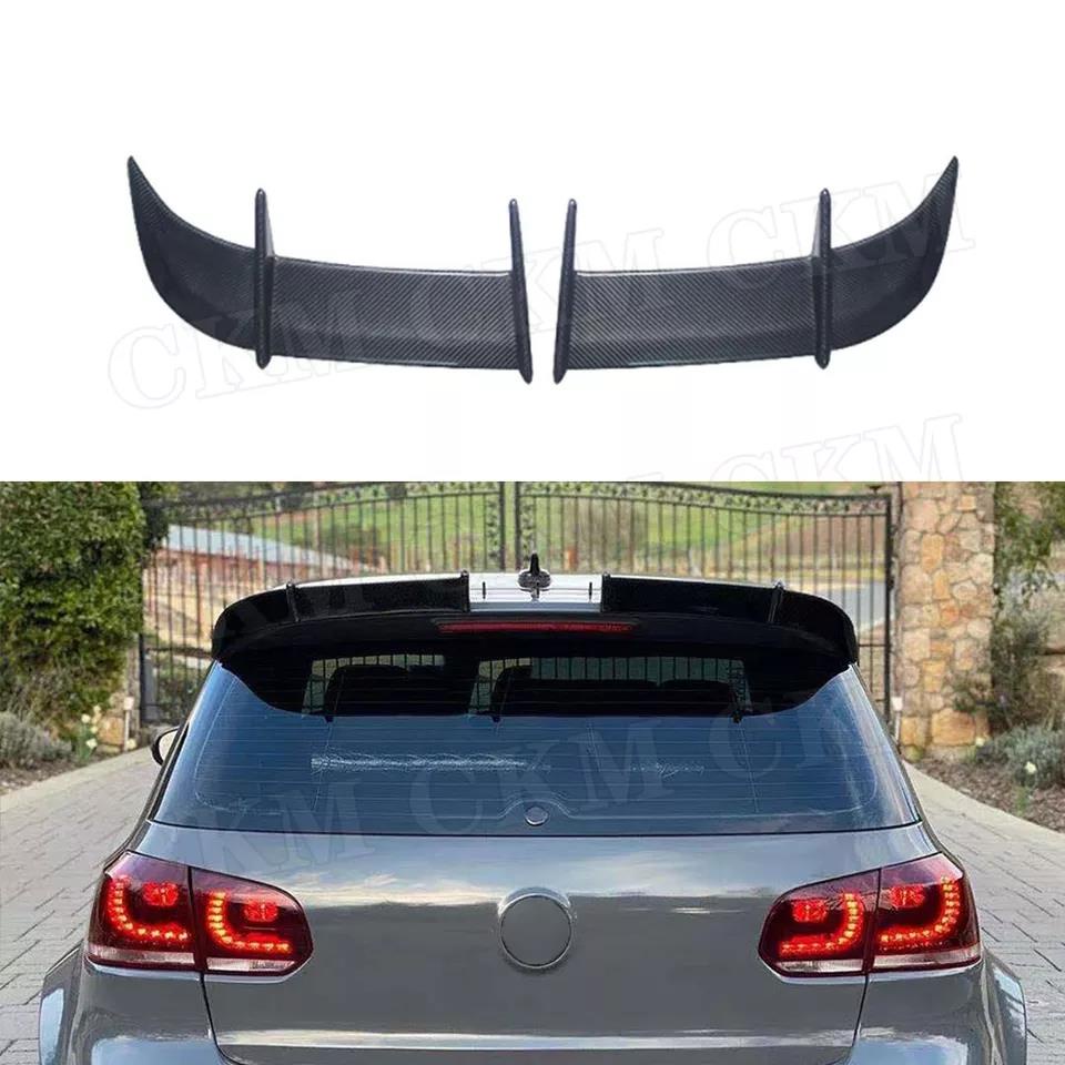 Carbon fiber Rear Roof Spoiler for Volkswagen VW Golf 6 MK6 VI GTI R20 ...