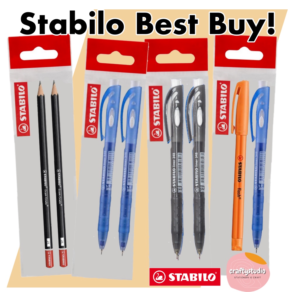 Stabilo Value Pack RM1, Stabilo Back To School Stationery Set, Stabilo ...