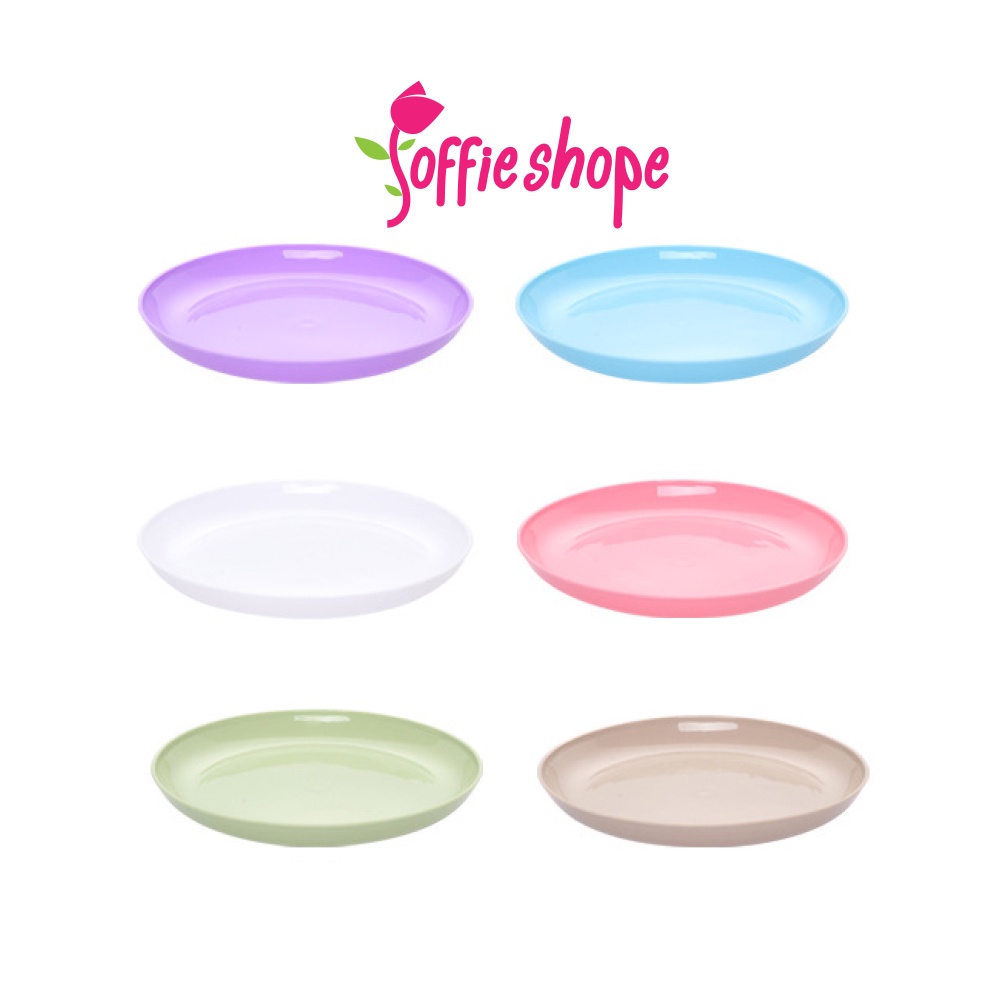 Pinggan Plastik Besar 16/19/22cm Murah Berkualiti Viral Kitchen ...