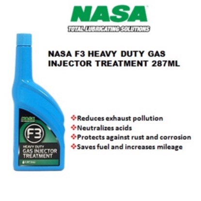 NASA F3 HEAVY DUTY GAS INJECTOR TREATMENT 287ML | Shopee Malaysia