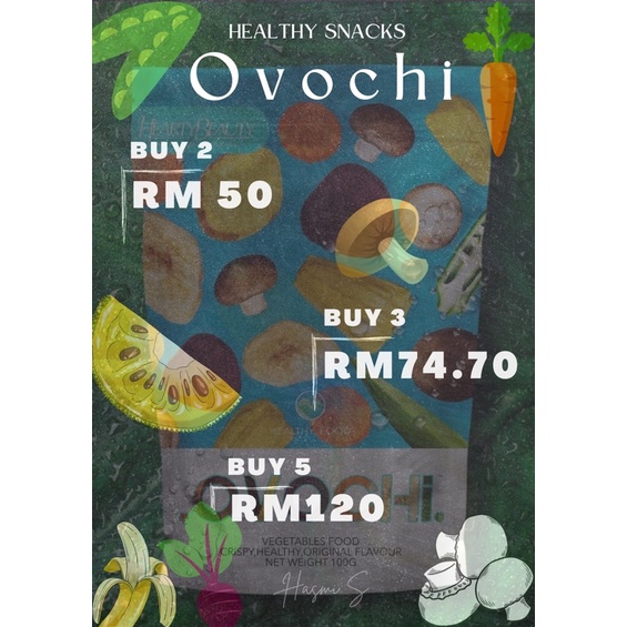OVOCHI SNEK SIHAT VIRAL 🔥 HEARTY BEAUTY | Shopee Malaysia