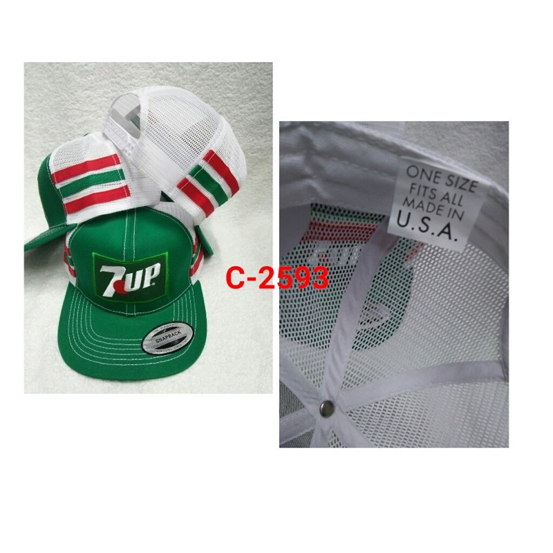 Cap 7up 3line vintage | Shopee Malaysia