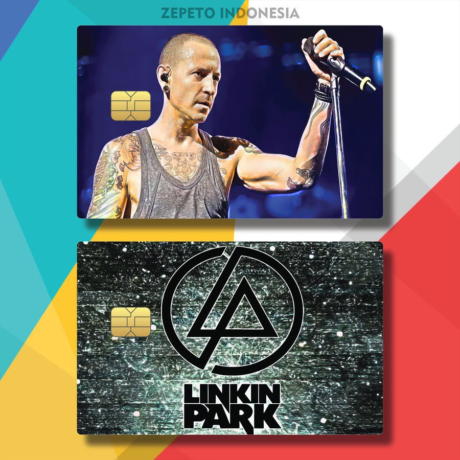 Vokalis KTP BAND STICKER LINKIN PARK HOLOGRAM I0MVG/LBDEK/ CASING FLAZZ ...