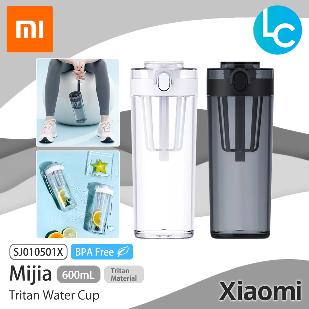 Xiaomi Mijia Tritan Sports Water Cup 600mL Large Capacity Portable Leak-proof Outdoor Bottle DIY ...
