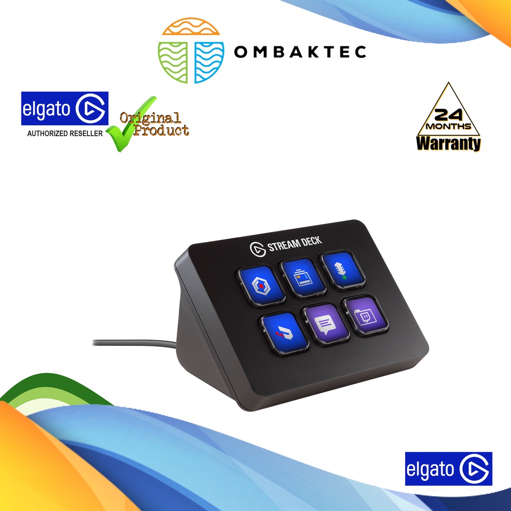 Elgato Stream Deck Mini - Live Content Creation Controller with 6 ...