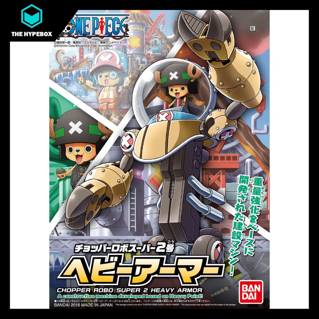 BANDAI - ONE PIECE CHOPPER ROBO SUPER 2 HEAVY ARMOR | Shopee Malaysia