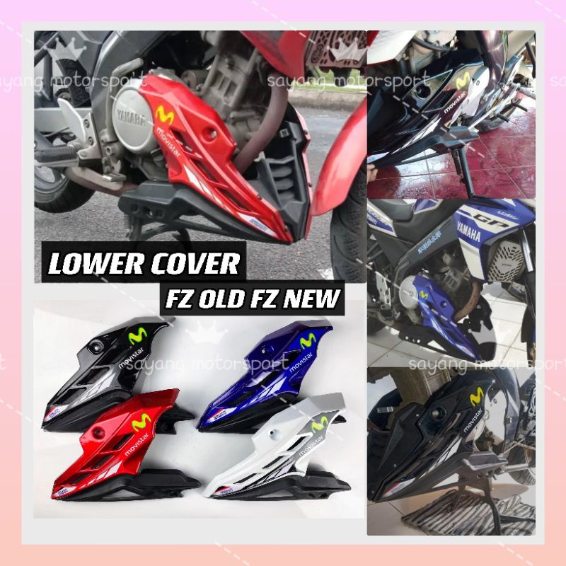 YMH FZ OLD FZ NEW BELLY PAN MOVISTAR LOWER COVER FZ150 OLD FZ15O NEW ...