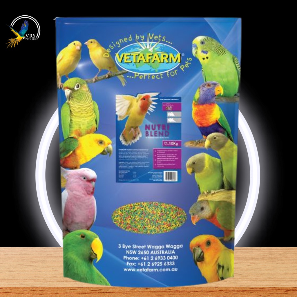 VETAFARM NUTRIBLEND MINI PELLETS // ORIGINAL PACK // 10KG | Shopee Malaysia