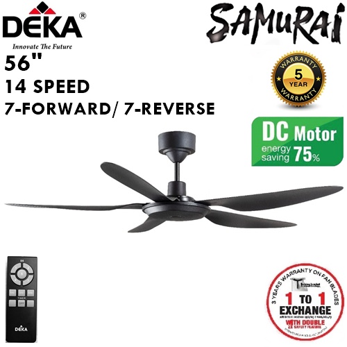 [FREE SHIPPING ] DEKA KRONOS CEILING FAN REMOTE CONTROL 5 BLADE FAST ...