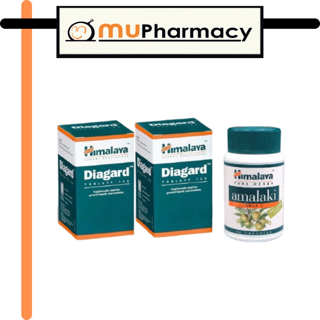 Himalaya Diagard 120's/2x120's/ 2X120'S/ 2X120'S FOC AMALAKI | Shopee ...