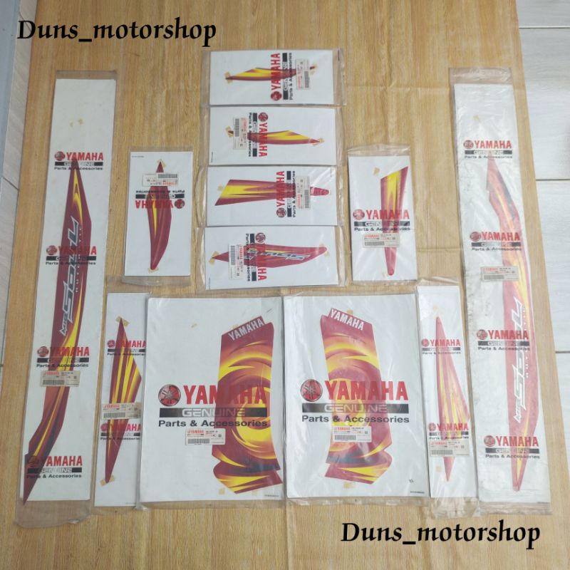 MERAH Mio soul Striping / mio soul sticker / mio soul emblem / mio soul ...