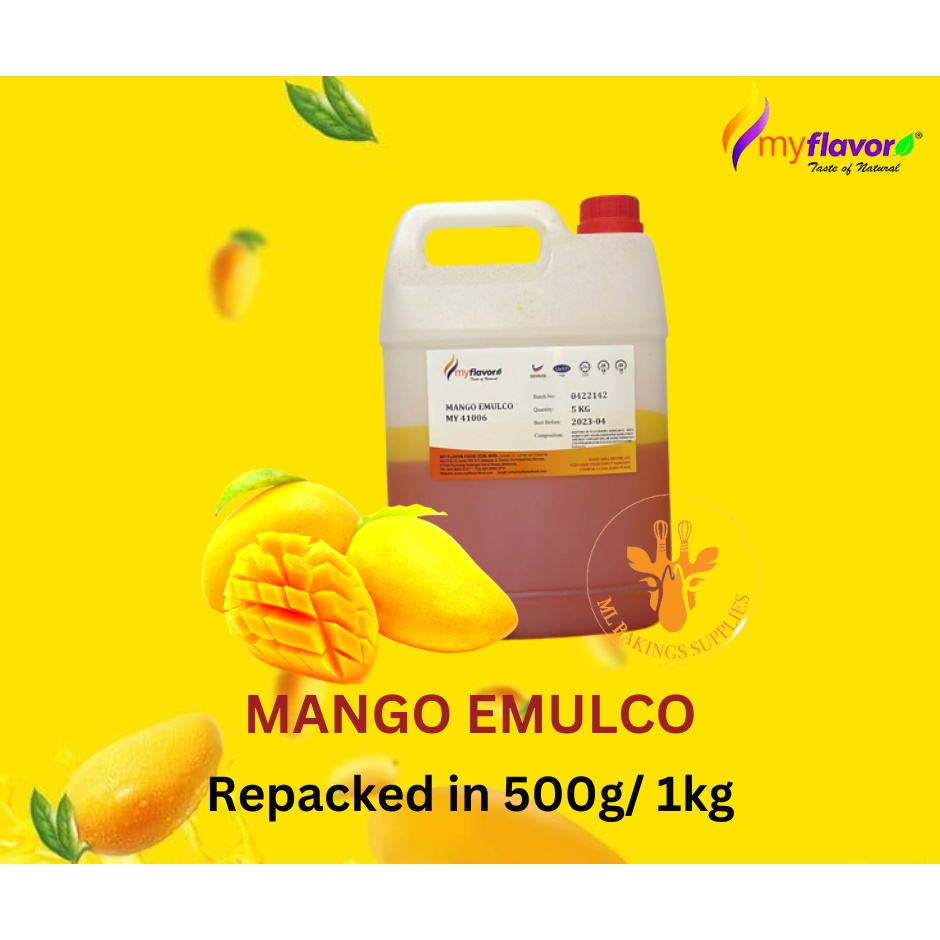 MYFLAVOR Mango Emulco / Mango Paste 500g & 1kg | Shopee Malaysia