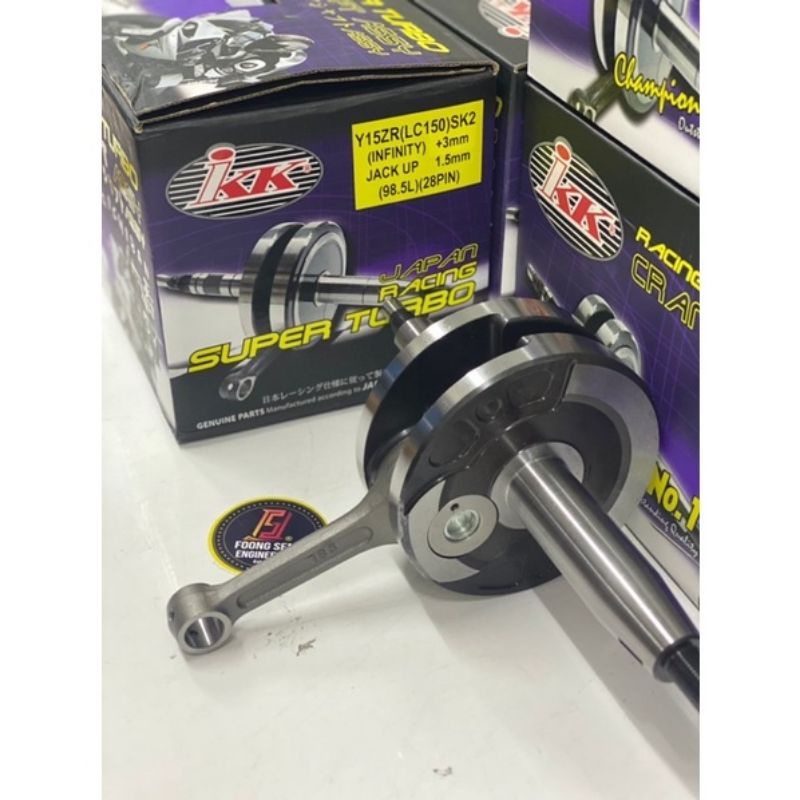 IKK Y15 Y15ZR CRANKSHAFT RACING INFINITI SIAP STATIC BALANCING JET 1.5MM +3MM / 4.5MM +9MM ROD ...