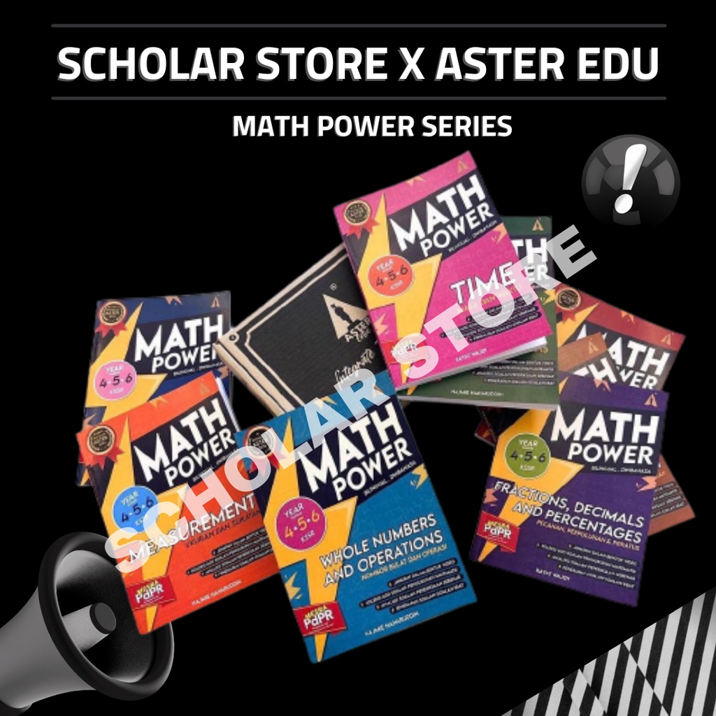 [SCHOLARSTORE] Aster Edu Buku Latihan Matematik Darjah 4,5&6 - MATH ...