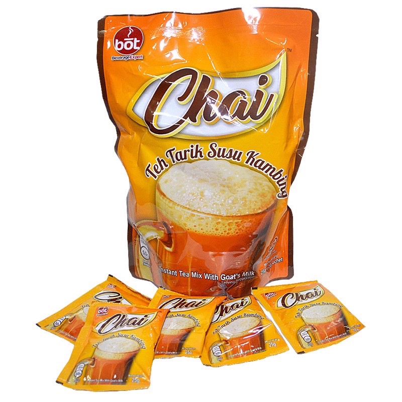 CHAI Teh Tarik Susu Kambing Original HQ BOT (20Sachet) | Shopee Malaysia