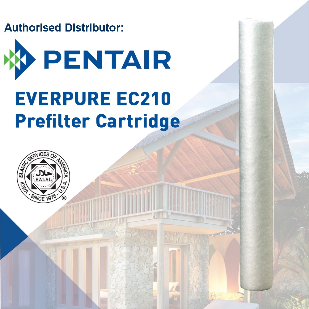 PENTAIR EVERPURE EV953426 EC210 20inch Prefilter Replacement Cartridge ...