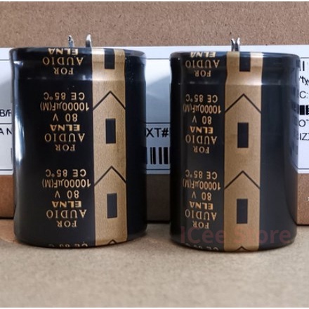 2Pcs Original Elna Capacitor LAO FOR AUDIO Series Audio Stereo Filter Electrolytic Capacitors ...