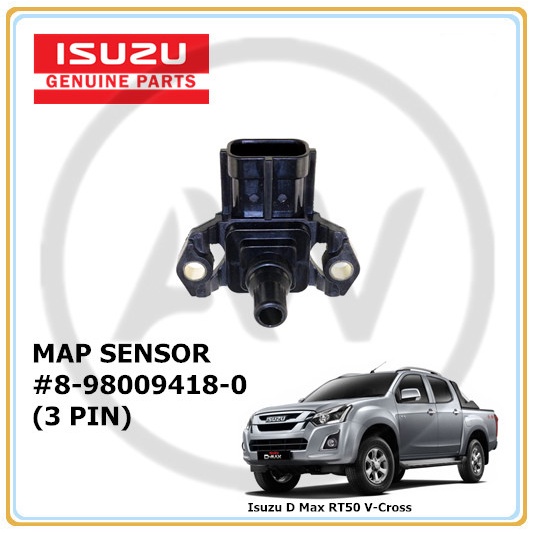 Original Isuzu Dmax D Max D-Max RT50 V-Cross Manifold Pressure Map ...