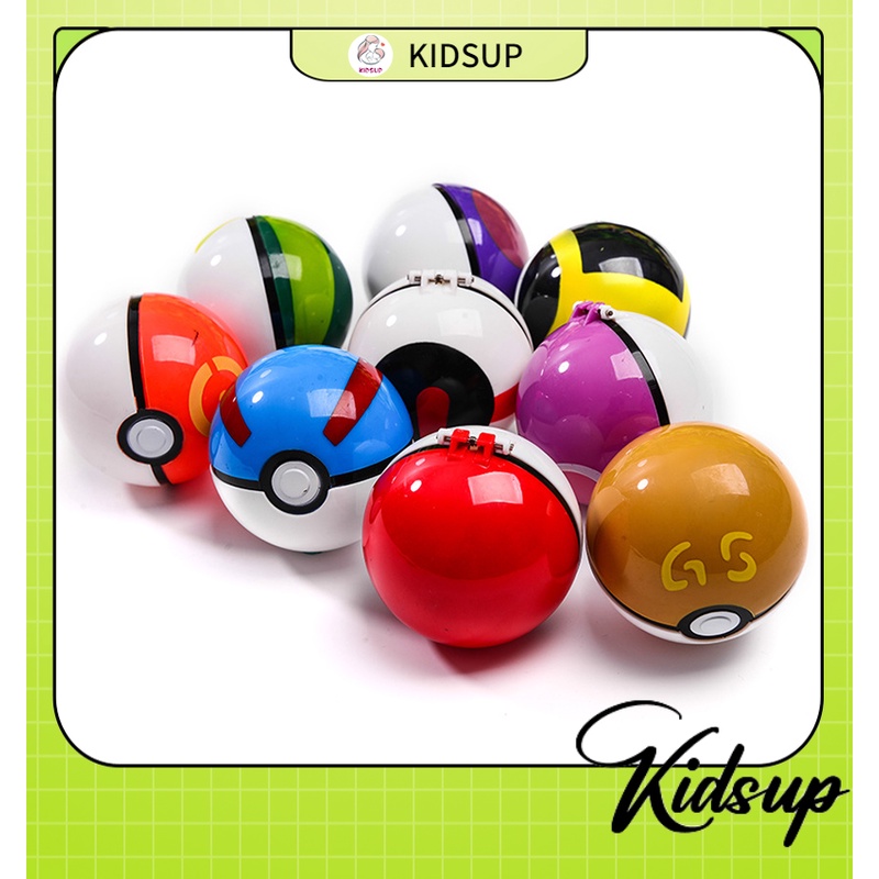 Pokemon Pokeball + Figures Pop-up 7cm Plastic Ball Pikachu Toy Kids ...