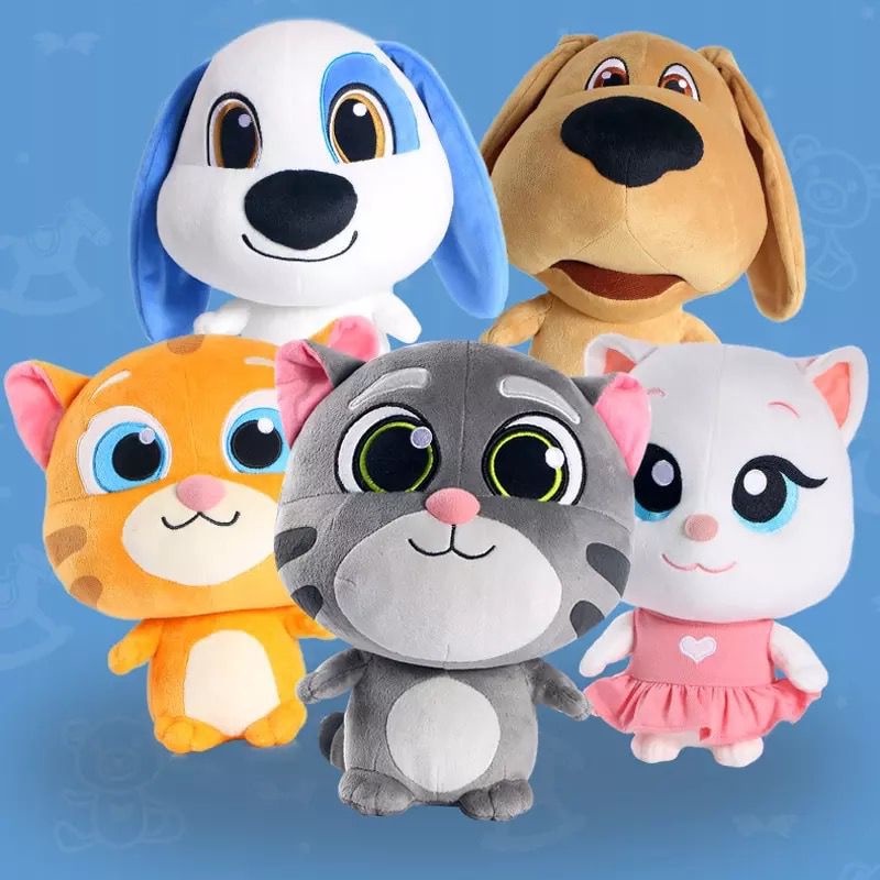 Tom Cat Stuffed Cat with story telling Intelligent Talking Tomcat, size ...