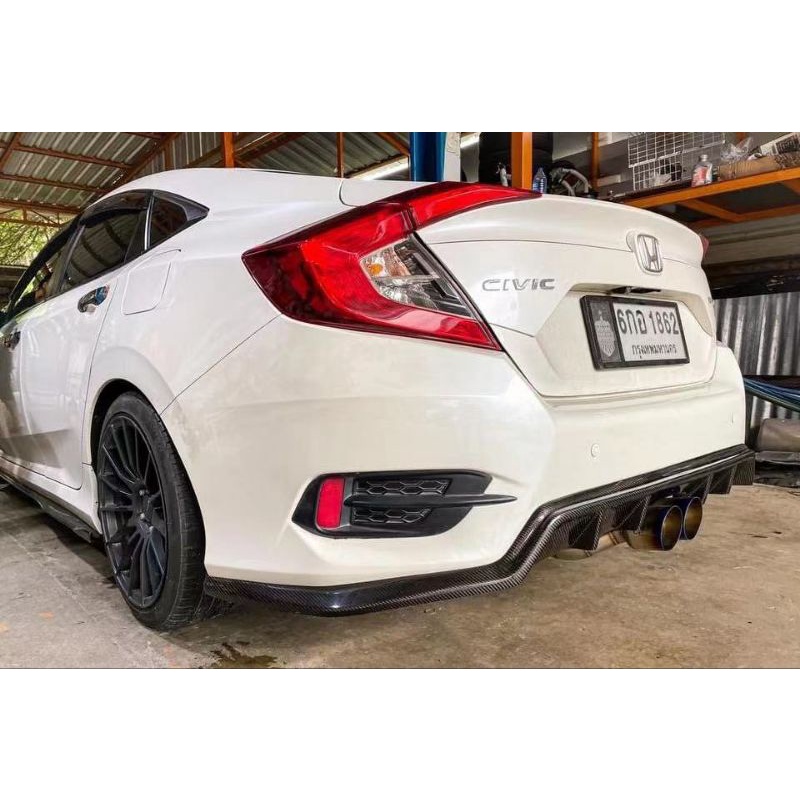 Honda Civic FC PP Rear Lips Lip,Rear diffuser SK Thailand Design ...