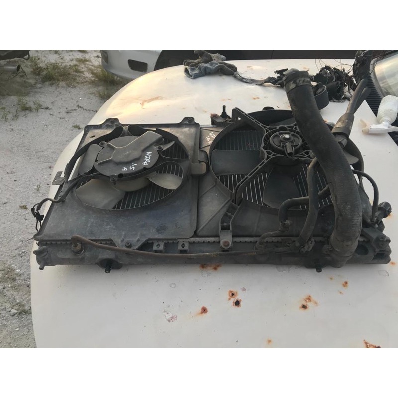 Proton Wira auto 1.3/1.5/1.6 1set radiator panjang ( radiator + kipas ...