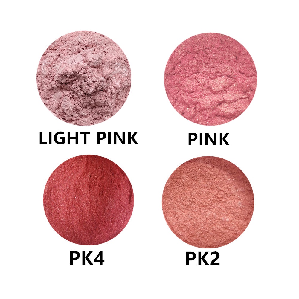 Mica Pink Series Pigment Pearl Powder - Epoxy / Soap / Candle ...