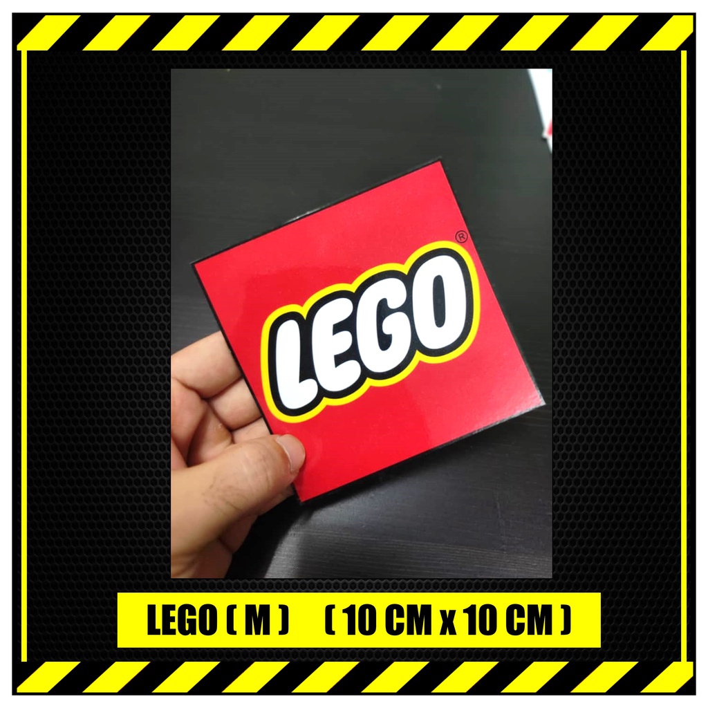 LEGO STICKER .WATERPROOF OUTDOOR STICKER. STIKER MOTOR.CAR STICKER. JDM ...