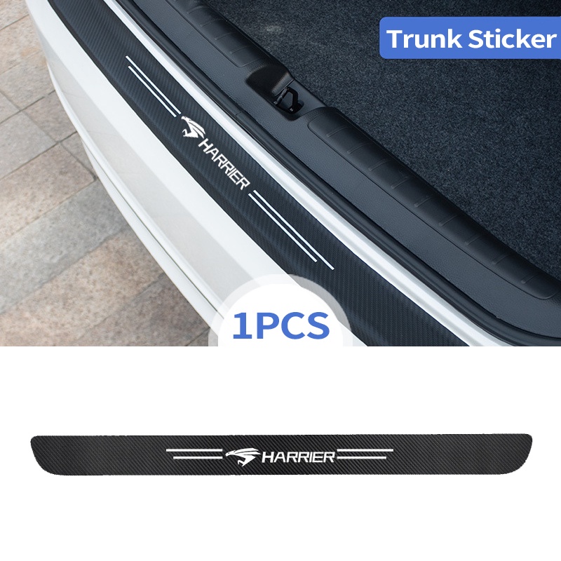 Toyota Harrier Carbon Fiber Car Door Sticker Protector Auto Threshold ...
