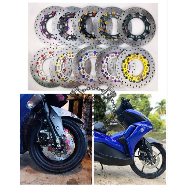 YAMAHA NVX155 V1 V2 NMAX V1 V2 V3 KINGDRAG FRONT BRAKE DISC PLATE ...