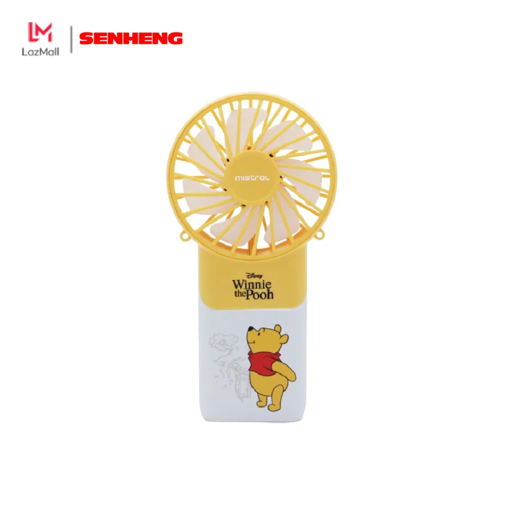 Disney x Mistral Mimica Cool Breeze Rechargeable USB Fan | Shopee Malaysia