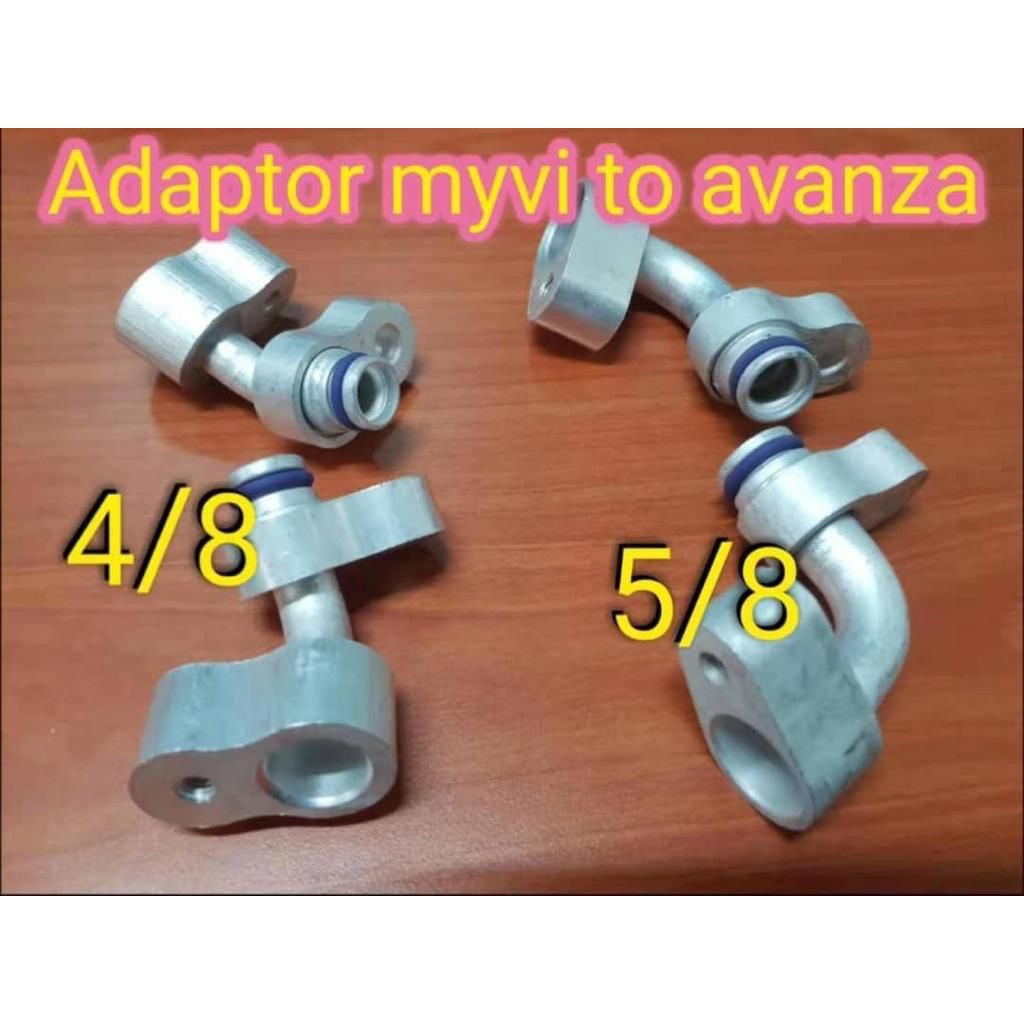 ADAPTOR FITTING ADAPTER COMPRESSOR TOYOTA 3SZ/AVANZA TO MYVI OLD MODEL ...