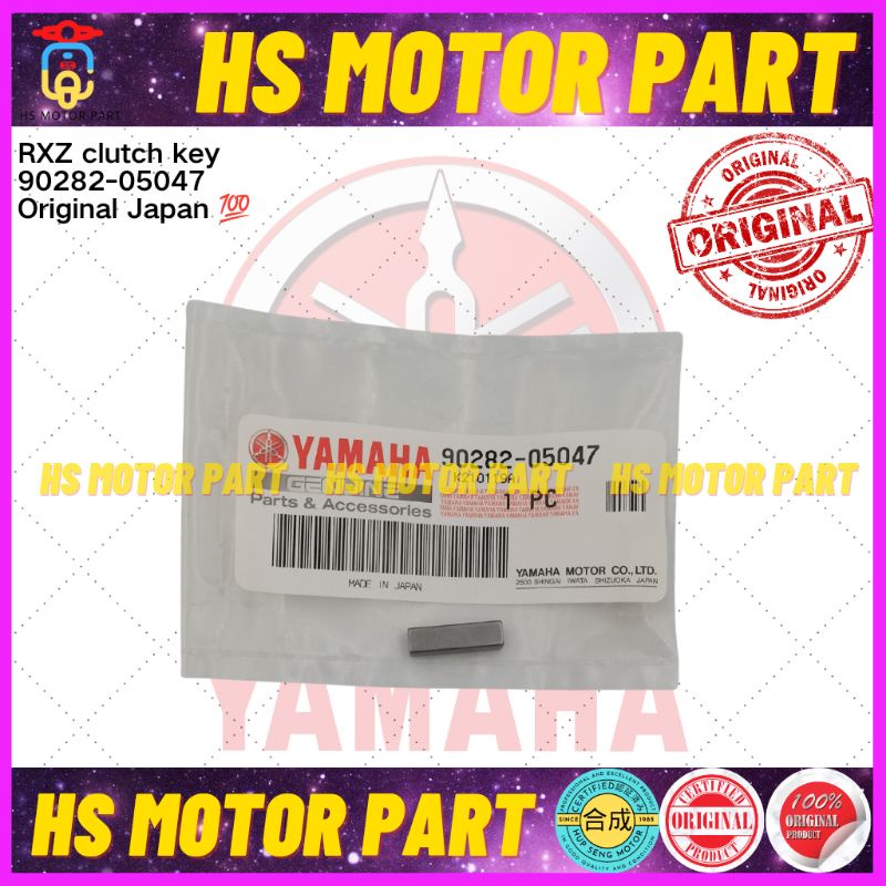 HSMOTORPART Rxz Clutch Key Original Japan,Y125 Clutch Key Original ...