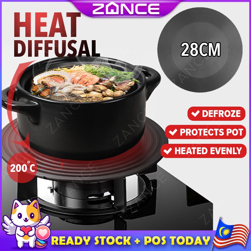 🇲🇾M'sia Stock 😻ZANCE Merlica Heat Pan Diffuser Plate Aluminium ...