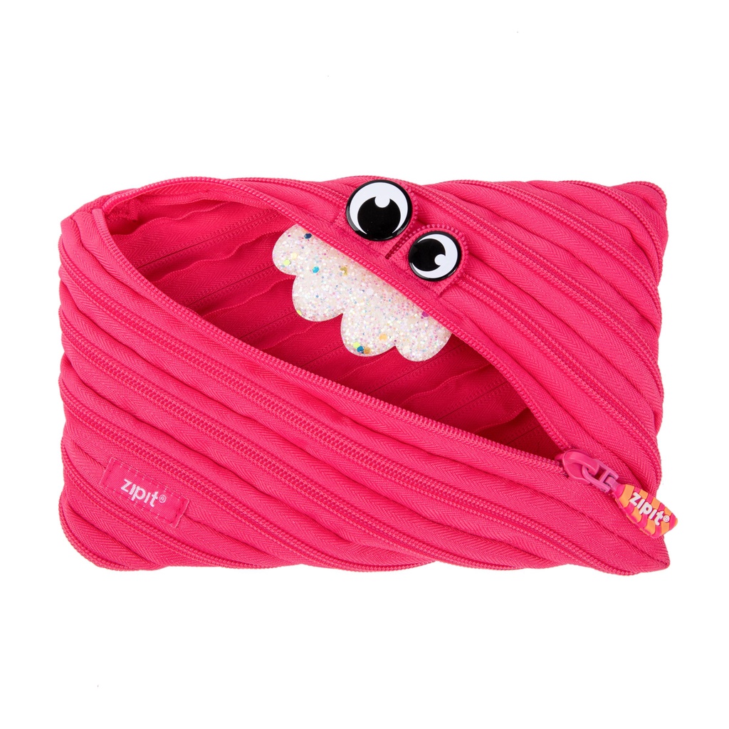 Zipit Party Monster Jumbo Pouch Pink | Shopee Malaysia