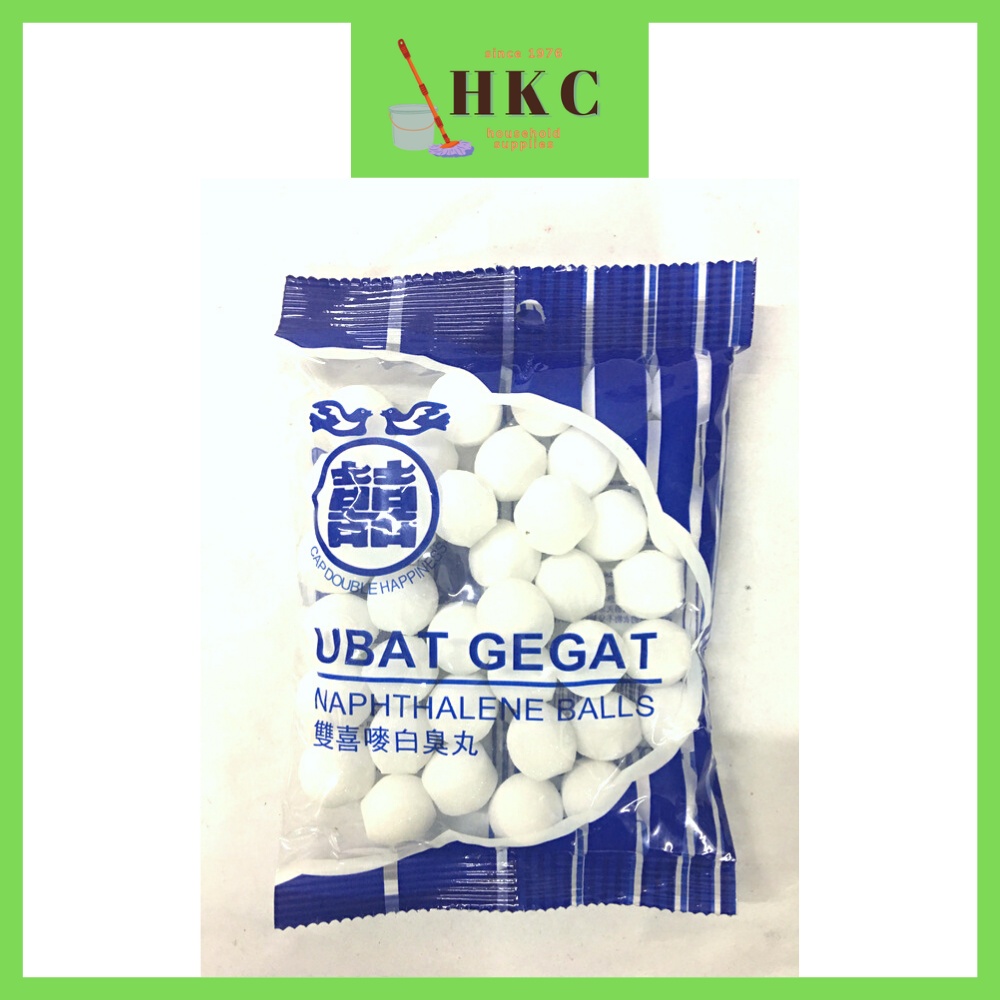 Naphthalene Moth Ball Mothball Mothballs Wardrobe Clothes Ubat Gegat ...