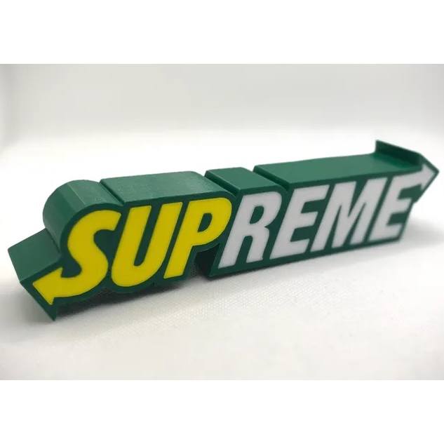 SUBWAY SUPREME - Size 216mm x 57mm x 15mm | Shopee Malaysia