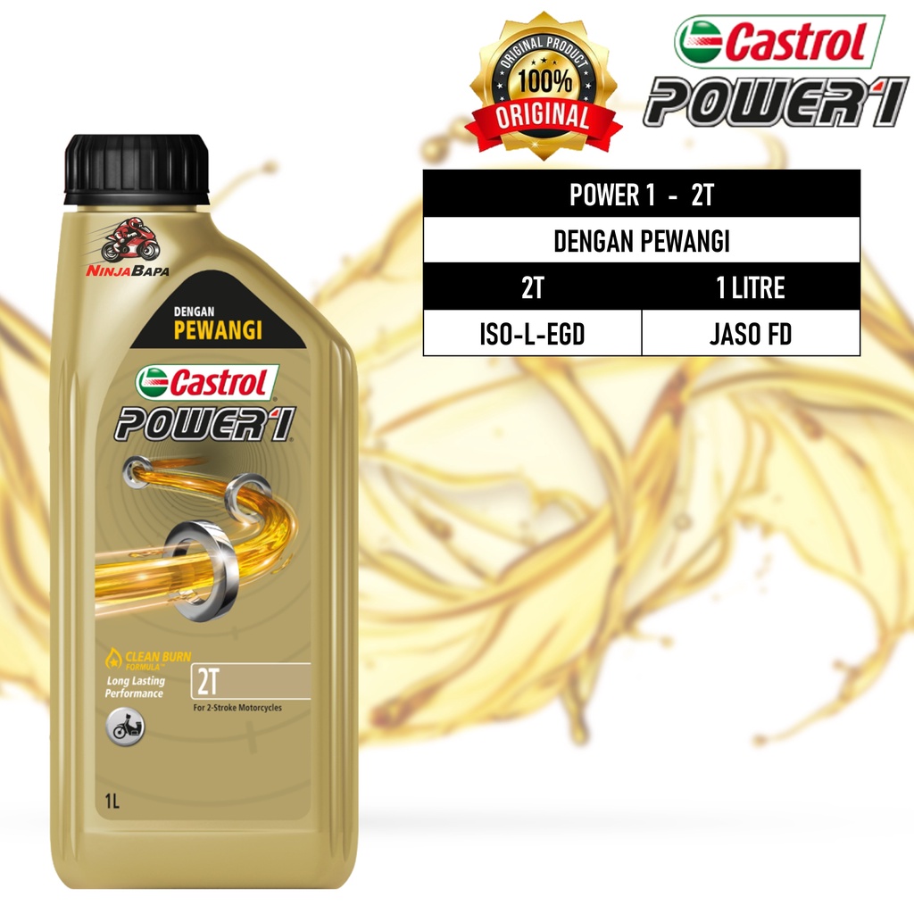 LUBRICANT 2T 2-STROKE MOTORCYCLE OIL Castrol / Petronas / Hi-rev ...