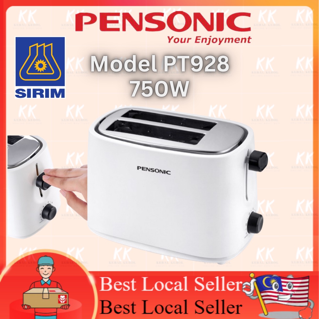 Pembakar Roti Pensonic PT928 Toaster Toaster Bread Pembakar Roti ...