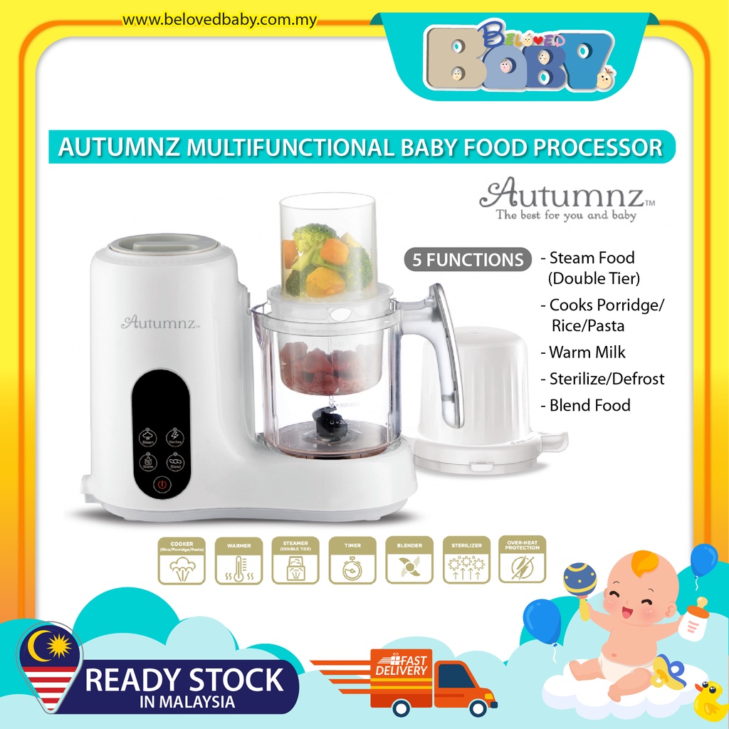 Autumnz Double Tier Multifunctional Baby Food Processor | Shopee Malaysia
