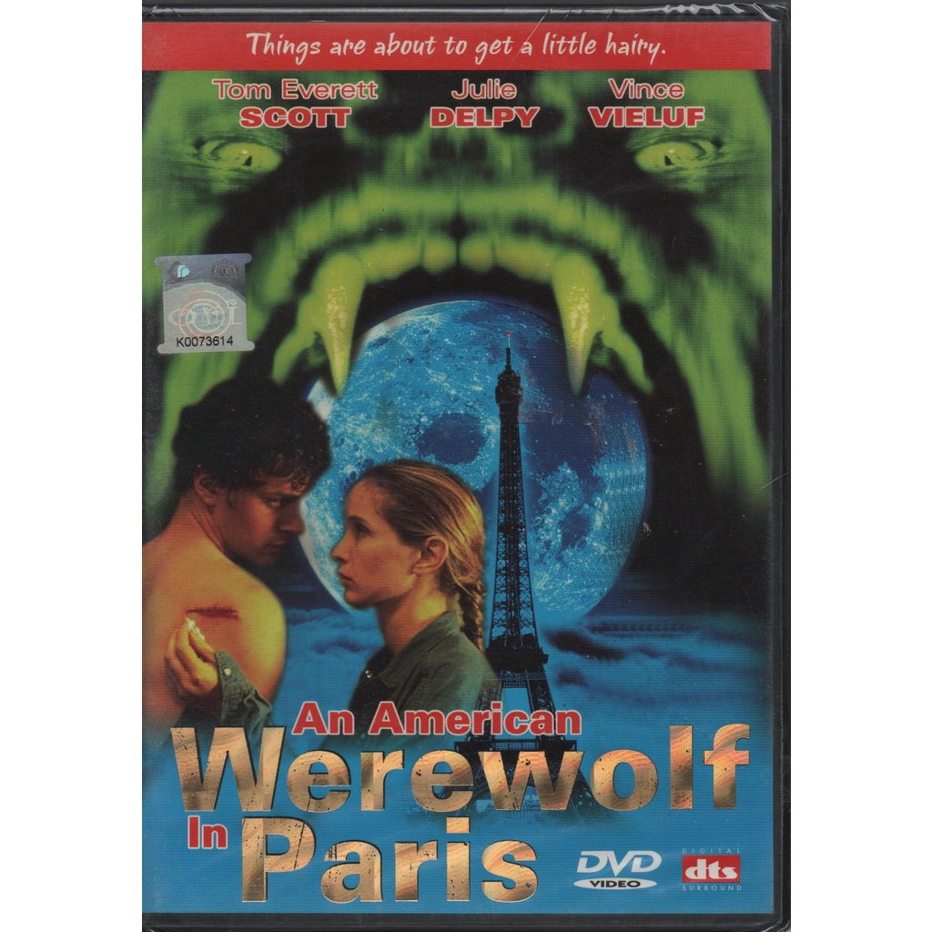English Horror Movie DVD An American Werewolf in Paris (1997 Film) | Shopee Malaysia